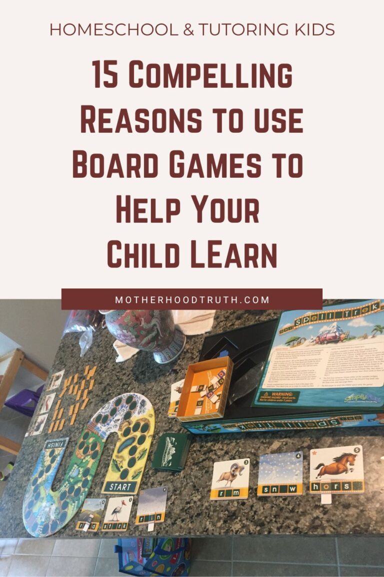 15 Reasons To Add Games to Your Child's Learning Routine